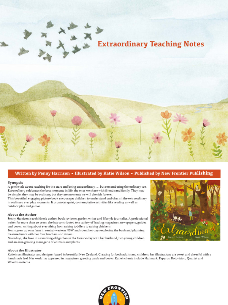 7225 Extraordinary Teaching Notes | PDF