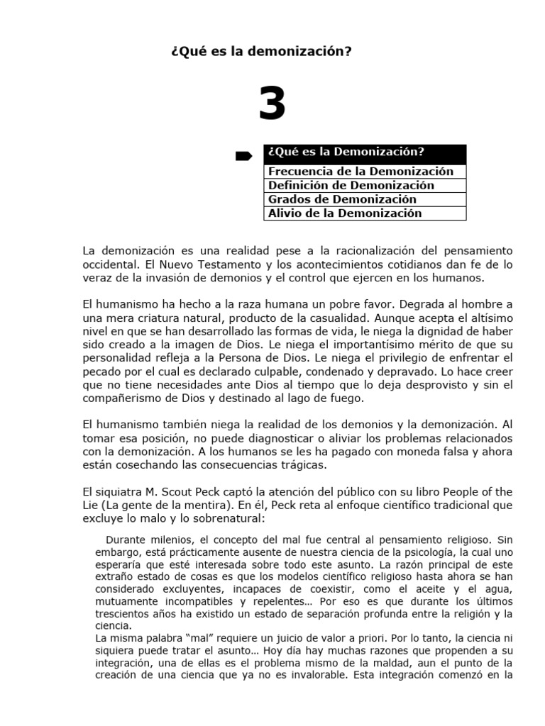 Leccion 3 CM | PDF | Jesús | Demonios
