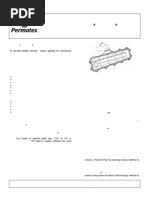 Permatex® Oem Chart | PDF | Adhesive | Vehicle Technology