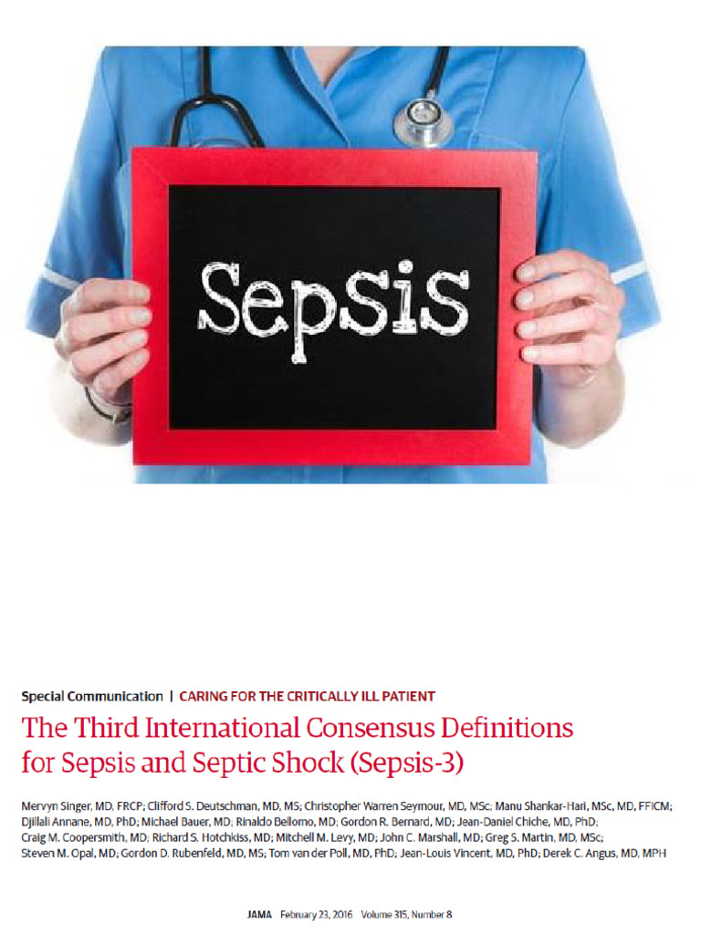 New SEPSIS (UJED 2016) 1 | PDF