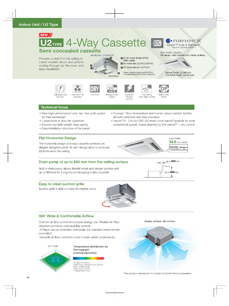 Cassette 4 Way | PDF