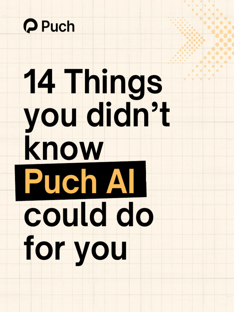 Puch AI | PDF