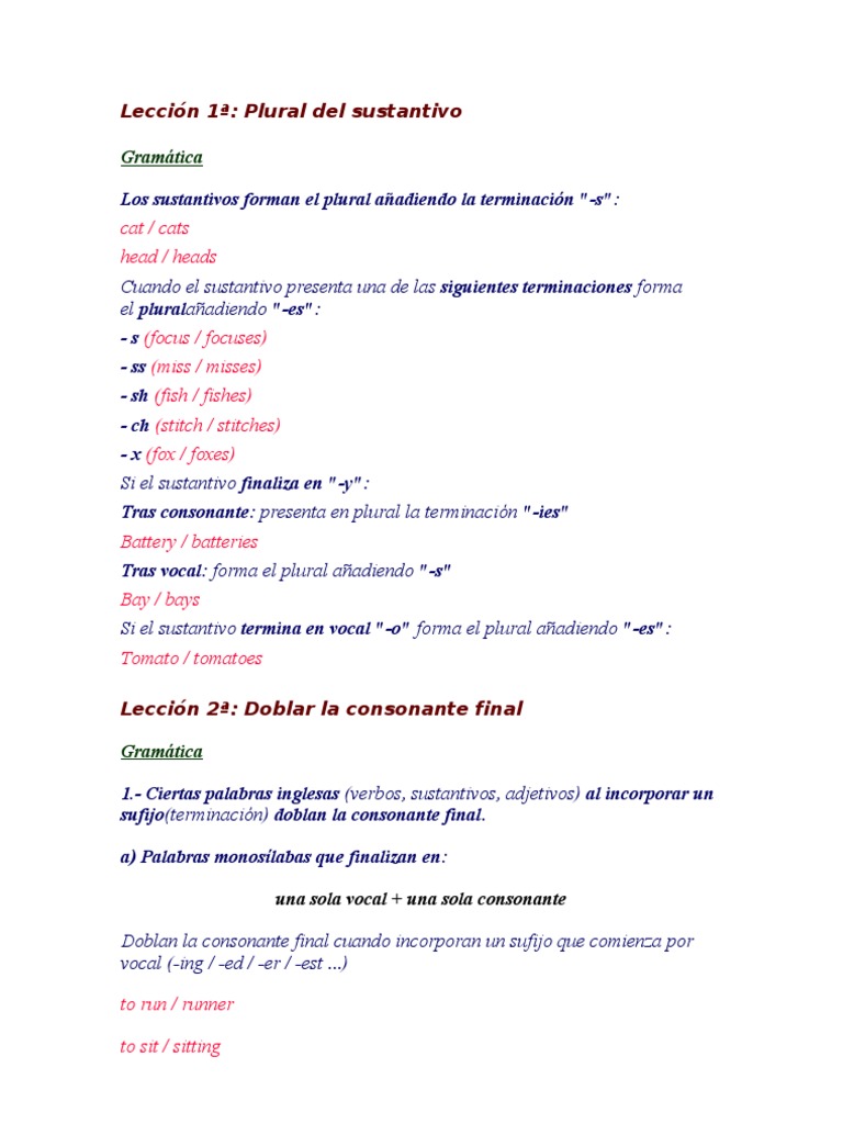 Gramatica Ingles | PDF | Arte