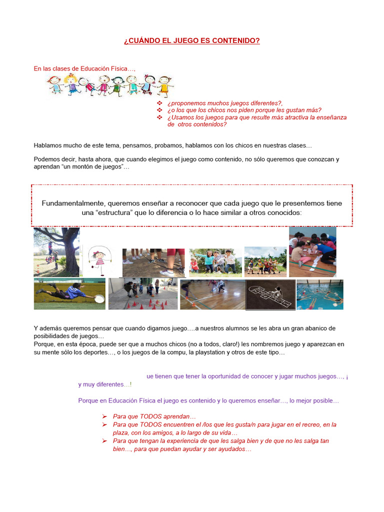 Cuando Juego Es Contenido | PDF