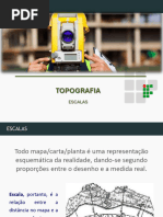 Escala Cartográfica: Tipos e Cálculos | PDF | Mapa | Cartografia