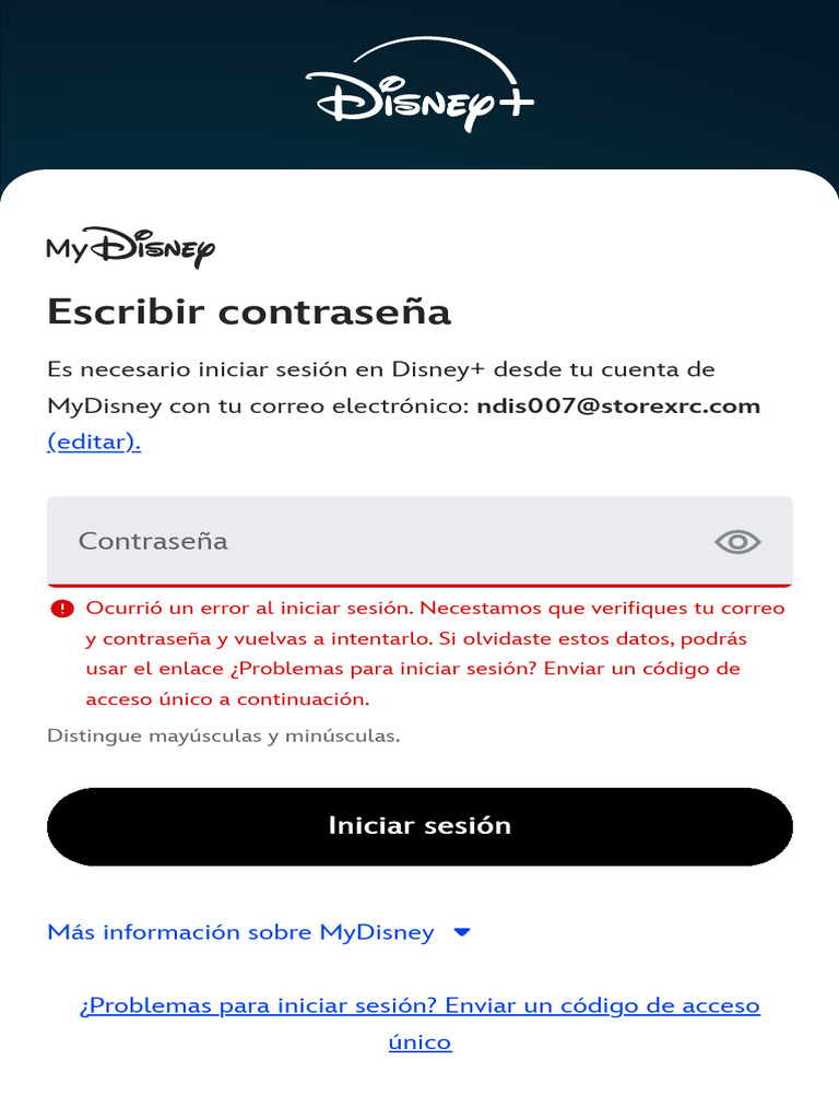 Login To Disney+ | PDF