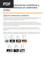 Materiales Ceramicos Tipos de Enlaces | PDF | Enlace químico | Enlace ...