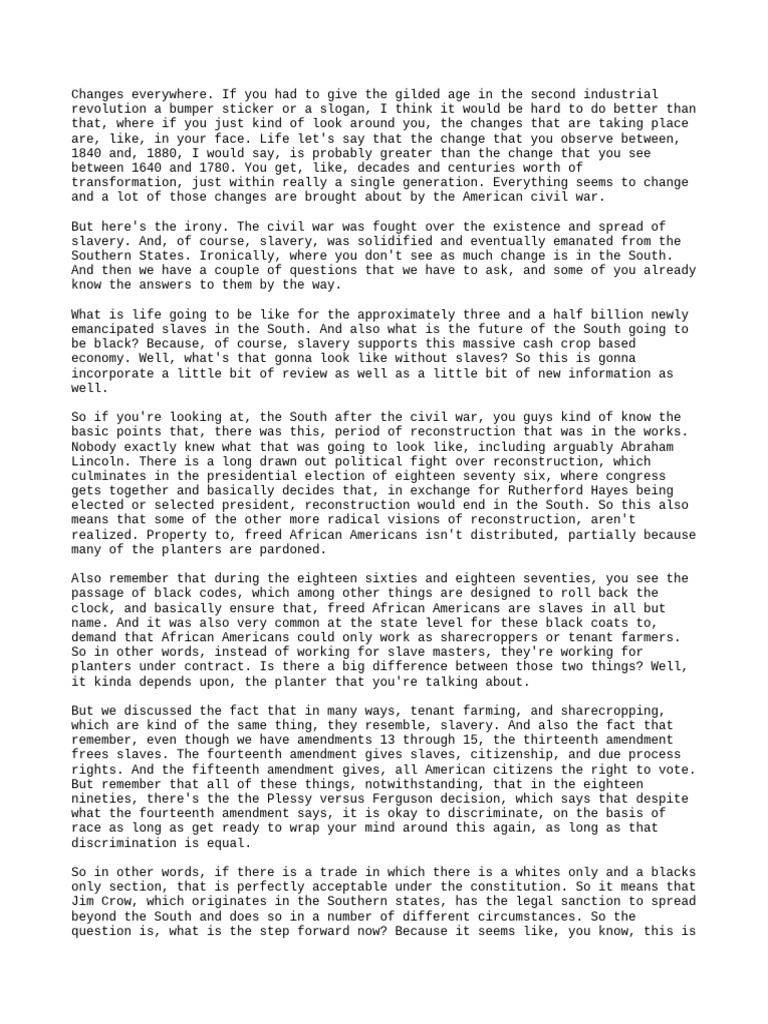 Up From Slavery | PDF | Reconstruction Era | W. E. B. Du Bois