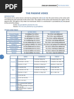Passive Voice Usage Guide | PDF | Verb | Subject (Grammar)