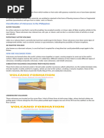 Volcanic Eruption - Brochure | PDF | Volcano | Types Of Volcanic Eruptions