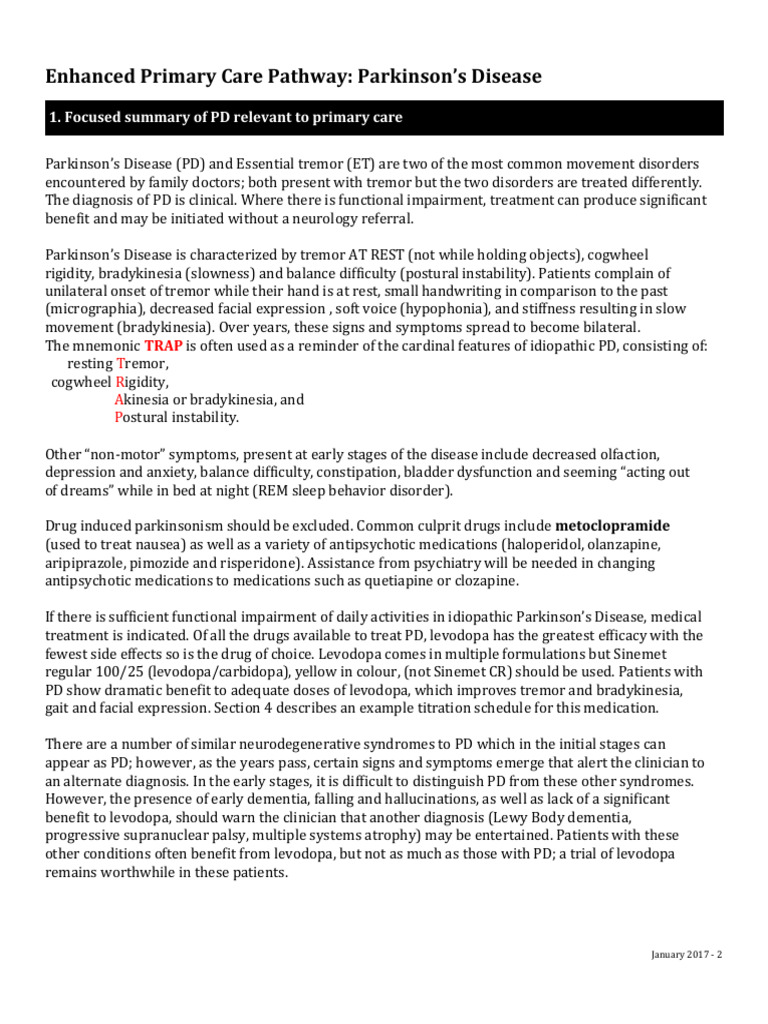 Suspected-Parkinsons-Disease-Enhanced-Primary-Care-Pathway-January 2017 ...