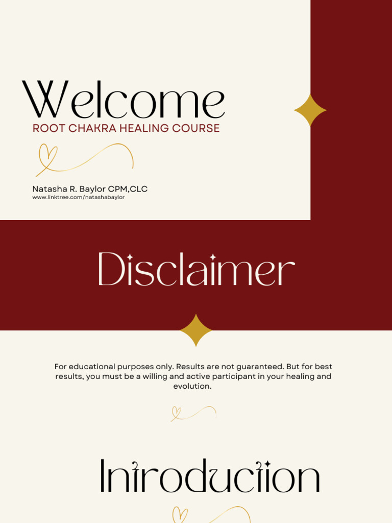 Free Root Chakra Healing Course | PDF | Mantra