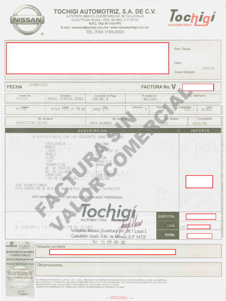 Facturaeditada 74186 37 | PDF