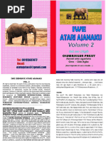 Asiri Imo Awon Agba Volume 3 | PDF