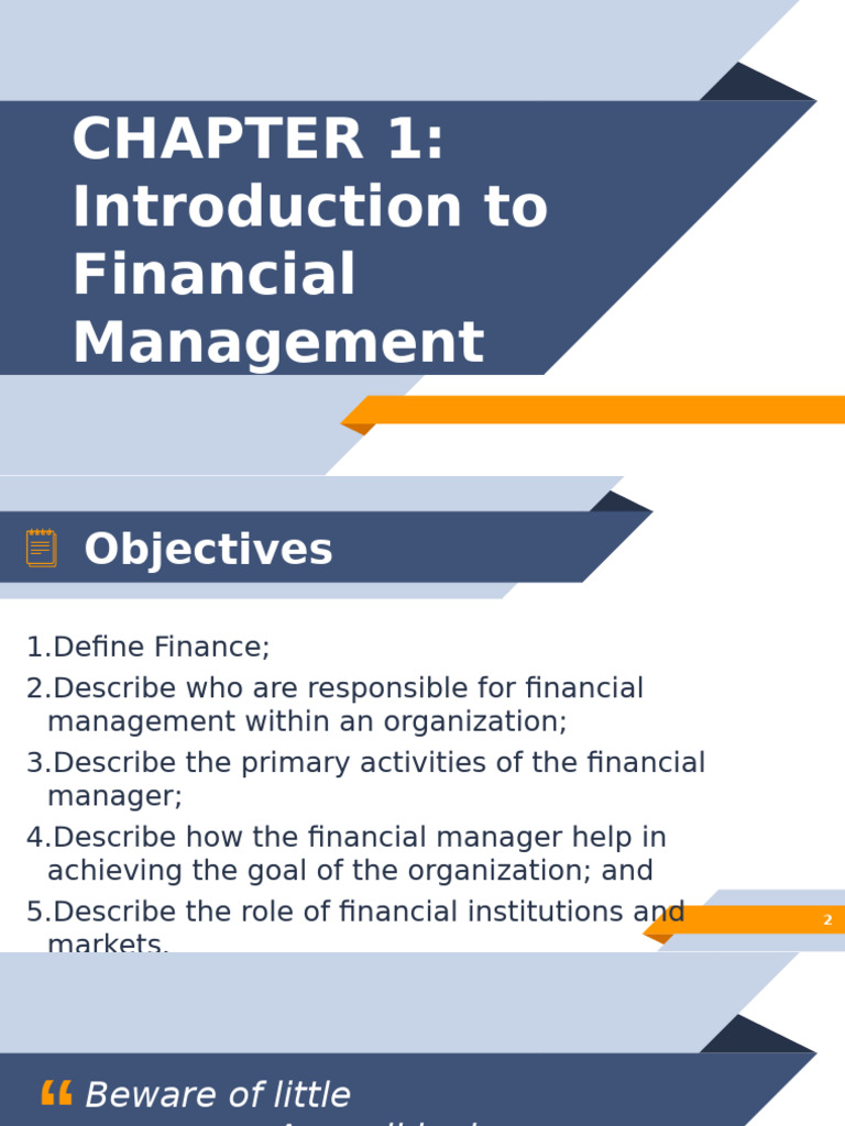 Introduction to Financial Management Basics | PDF | Investing | Economies