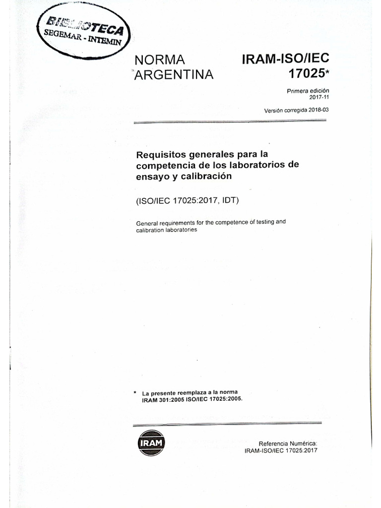 Iso 17025 | PDF