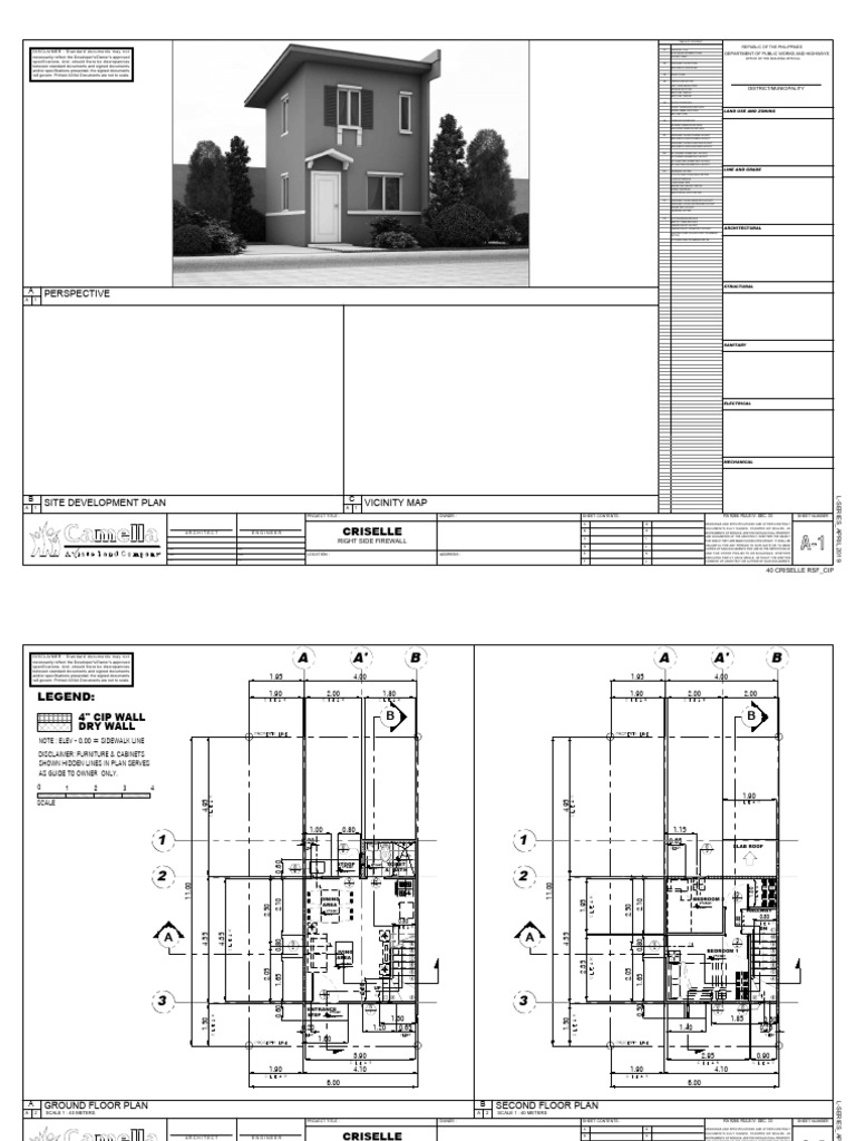 Lseries 40criselle RSF April2019 Cip Client Plan | PDF | Civil Engineering | Building Engineering