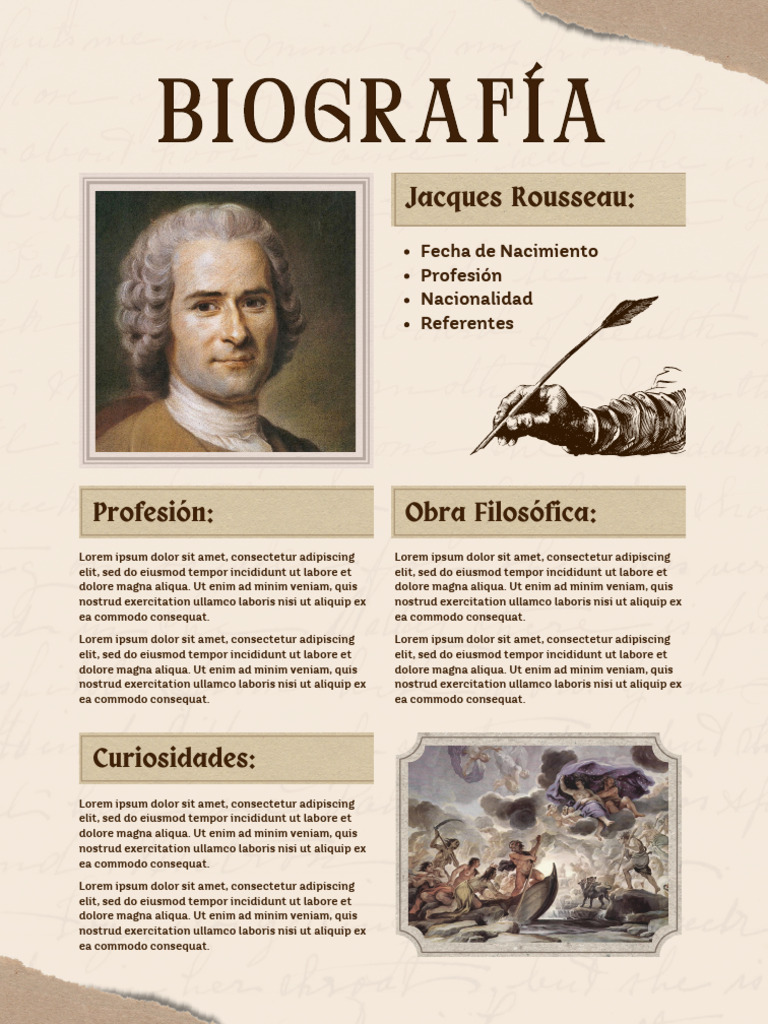 Biografía Rosseau | PDF