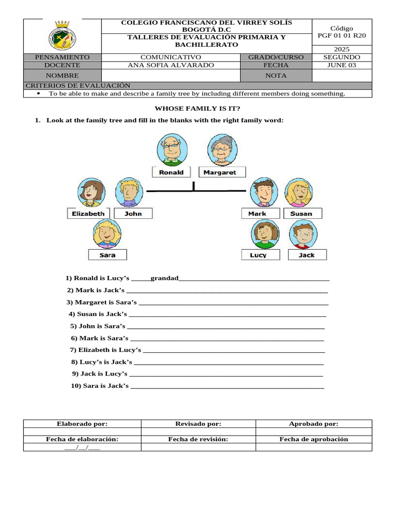 Quiz June 2nd Grade | PDF