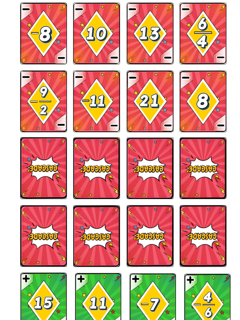 Cascade Cards | PDF