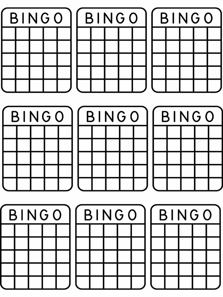 Game Bingo For Worksheet | PDF