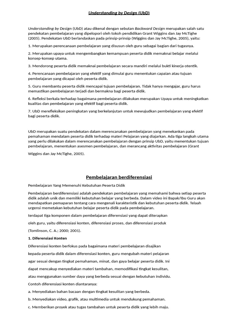 Understanding by Design | PDF