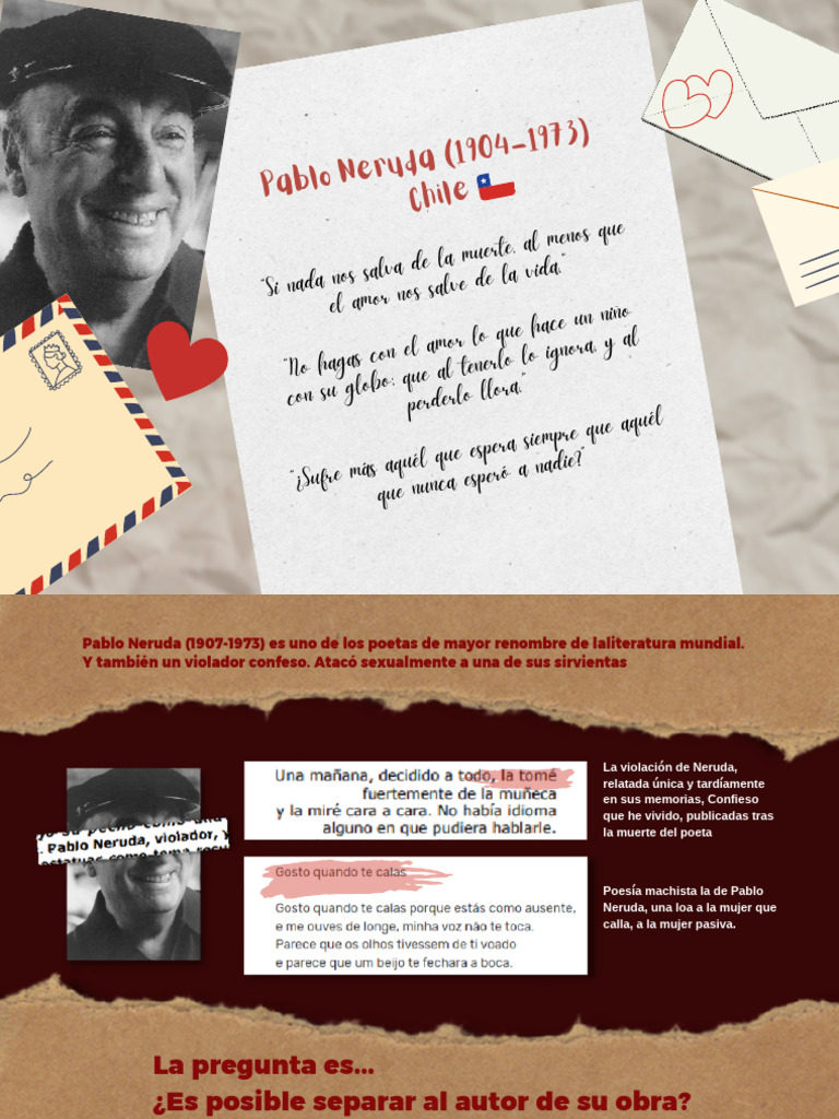 Neruda: Amor, Poesía y Controversia | PDF