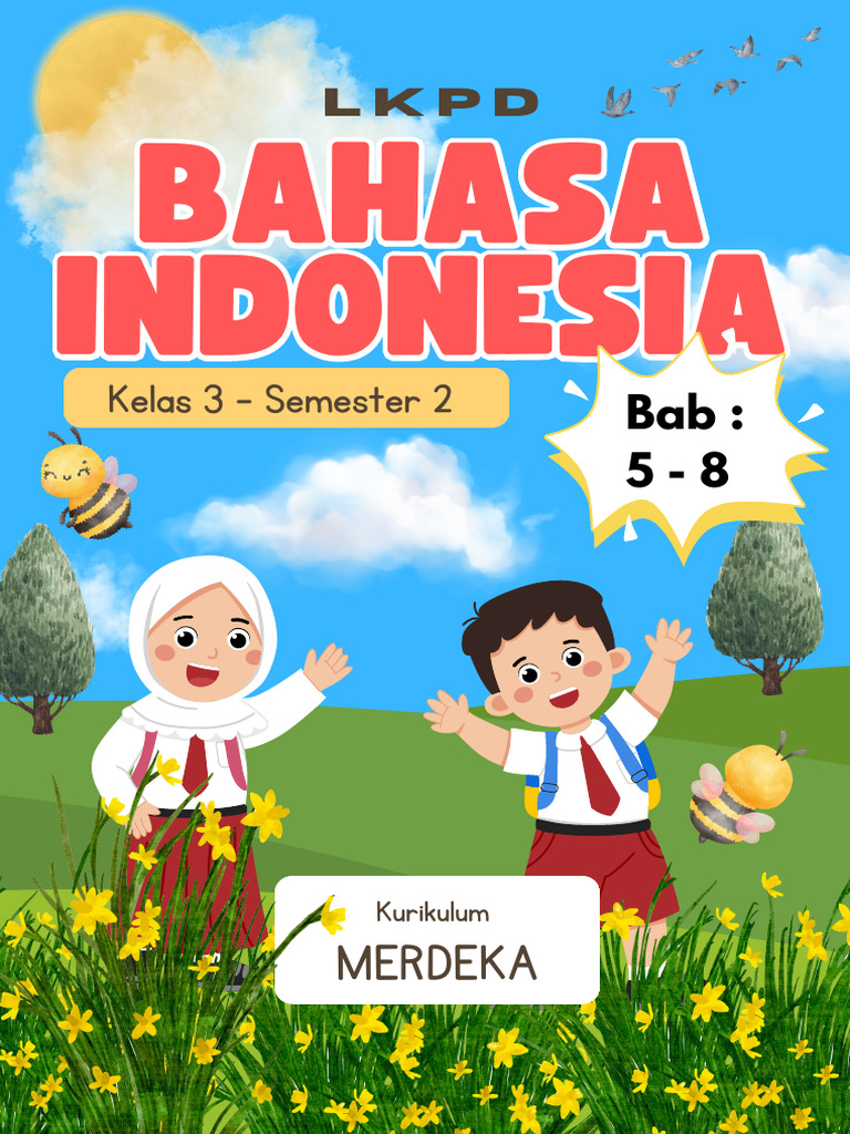 LKPD B.INA Bab 5-8 Kls 3 - 092949 | PDF