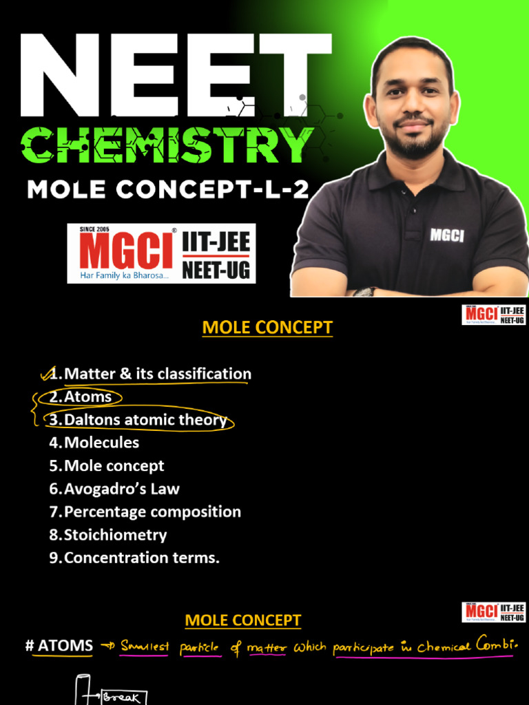 Mole Concept 2 | PDF