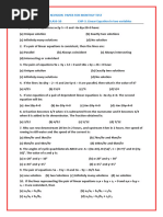 SSI Mathematics Module: Simultaneous Equations | PDF | Matrix ...