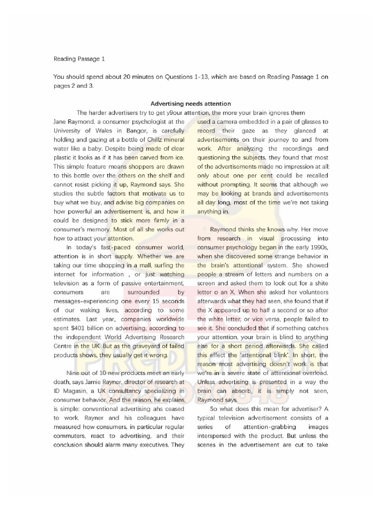 Test 18 - IELTS Prediction | PDF