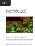 Setting Up & Running A Design Rule Check For Your PCB in Altium Designer - Altium Designer 24 ...