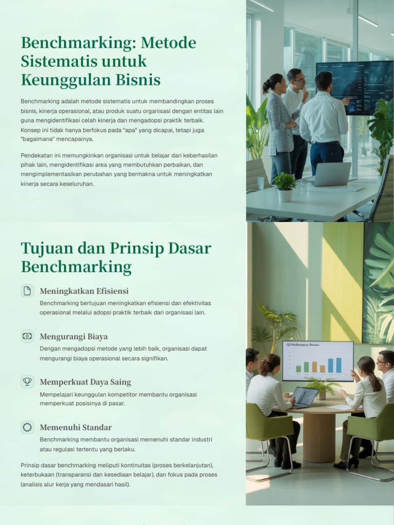 Metode Benchmarking untuk Keunggulan Bisnis | PDF