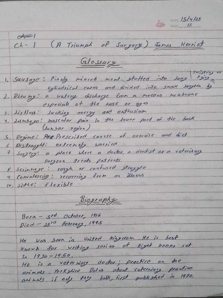 English (Footprint Without Feets) CH 1 Work | PDF