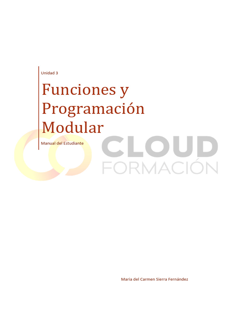 3 Unidad 3 Funciones Programacion Modular | PDF | Python (lenguaje de programación) | Función ...