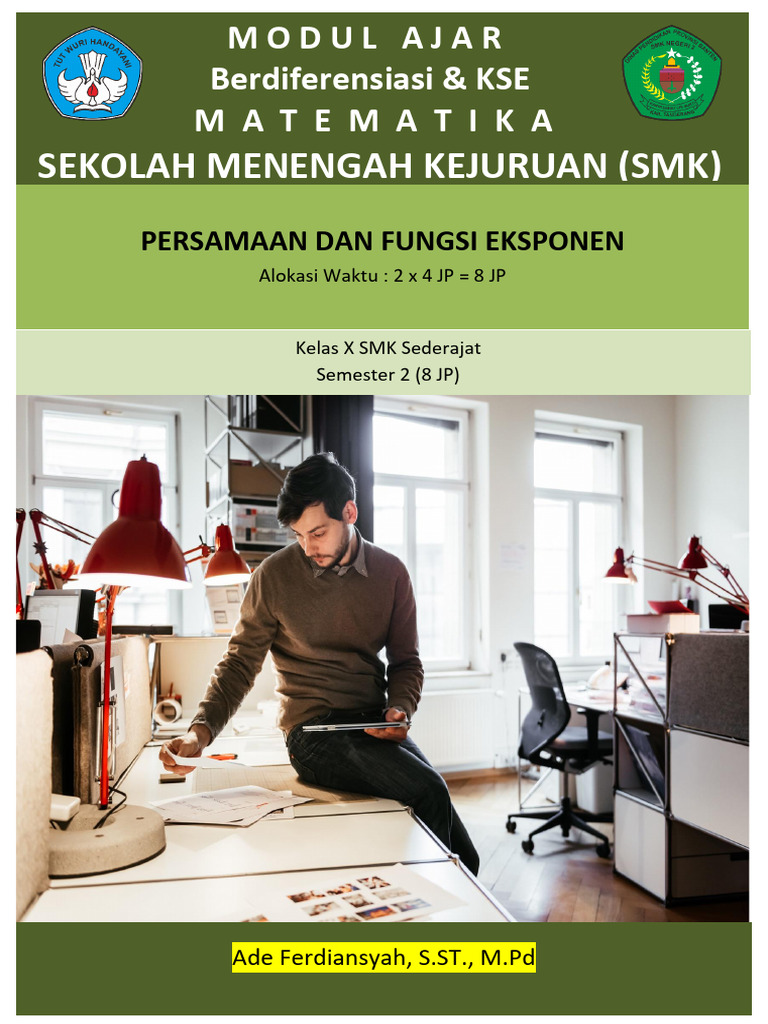 Modul Ajar Eksponen Kelas X SMK | PDF