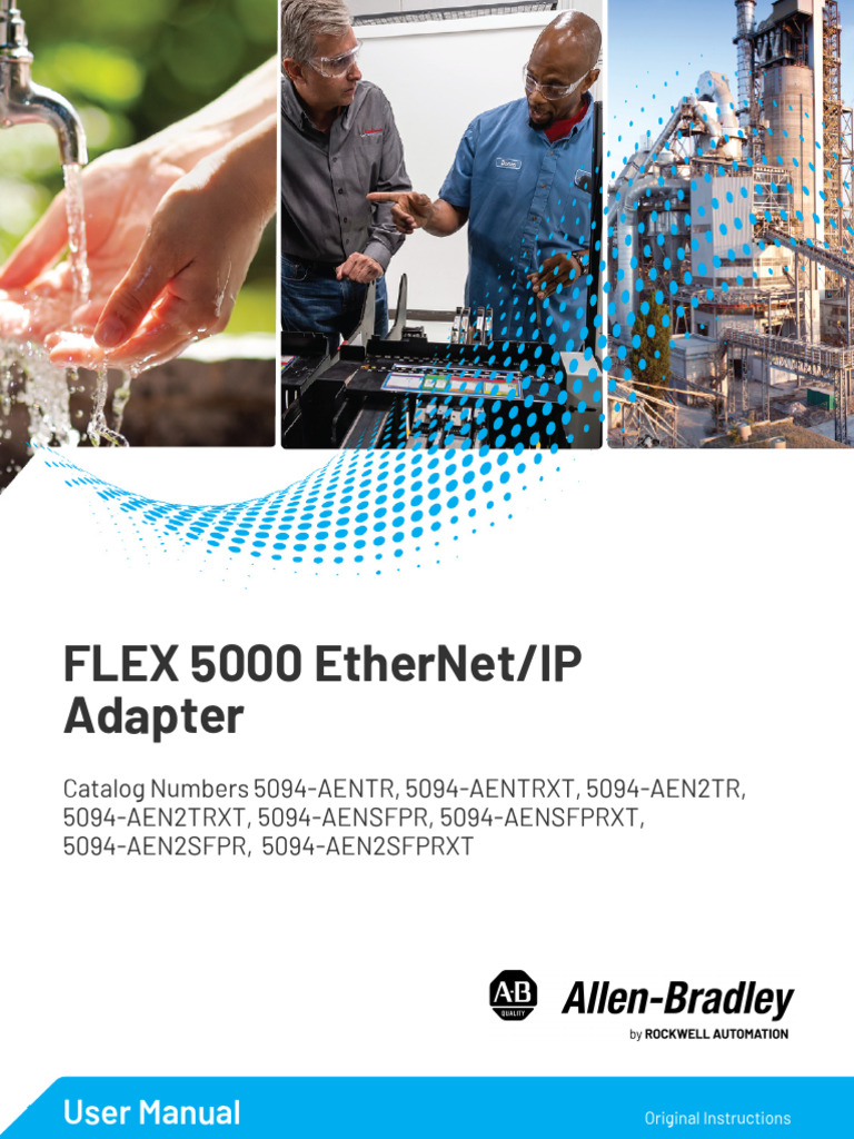 FLEX 5000 EtherNet/IP Adapter Manual | PDF | Computer Network | Input ...