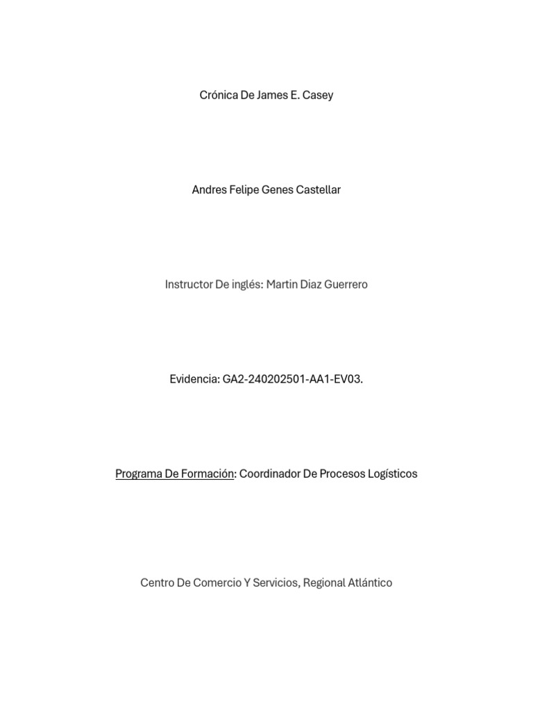James E. Casey: UPS Founder Legacy | PDF | United Parcel Service ...