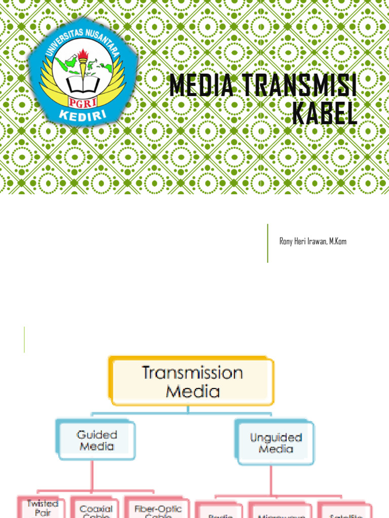 Jenis Media Transmisi Kabel Jaringan | PDF