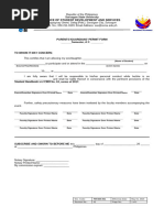 Parent/Guardian Permit Form | PDF | Notary Public | Common Law