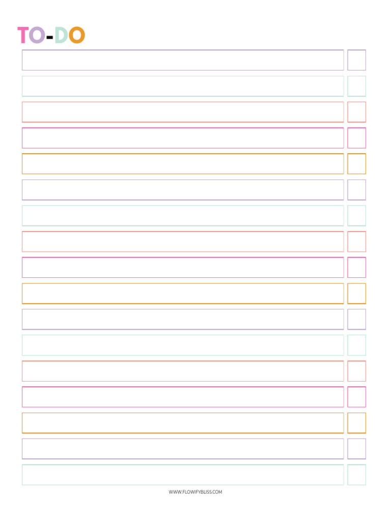 to-do-list-5 (1) | PDF