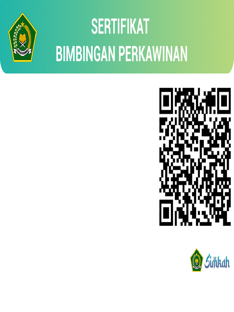 Sertifikat Bimwin KUA Ciranjang | PDF