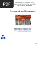 Formwork Drawings | PDF | Concrete | Structural Engineering