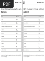 AQA GCSE Physics Equation Sheet | PDF | Heat Capacity | Force