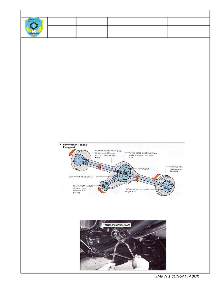 Jobsheet 6 Differential Colt-T | PDF