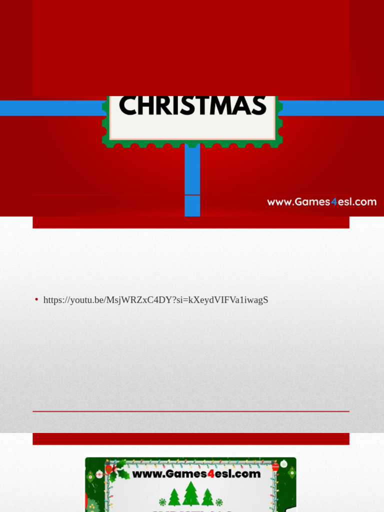 Christmas PowerPoint Lesson | PDF
