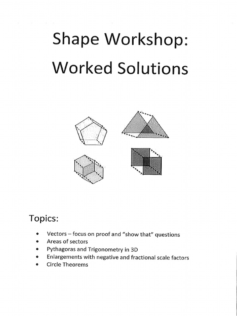 Shape - Answers | PDF