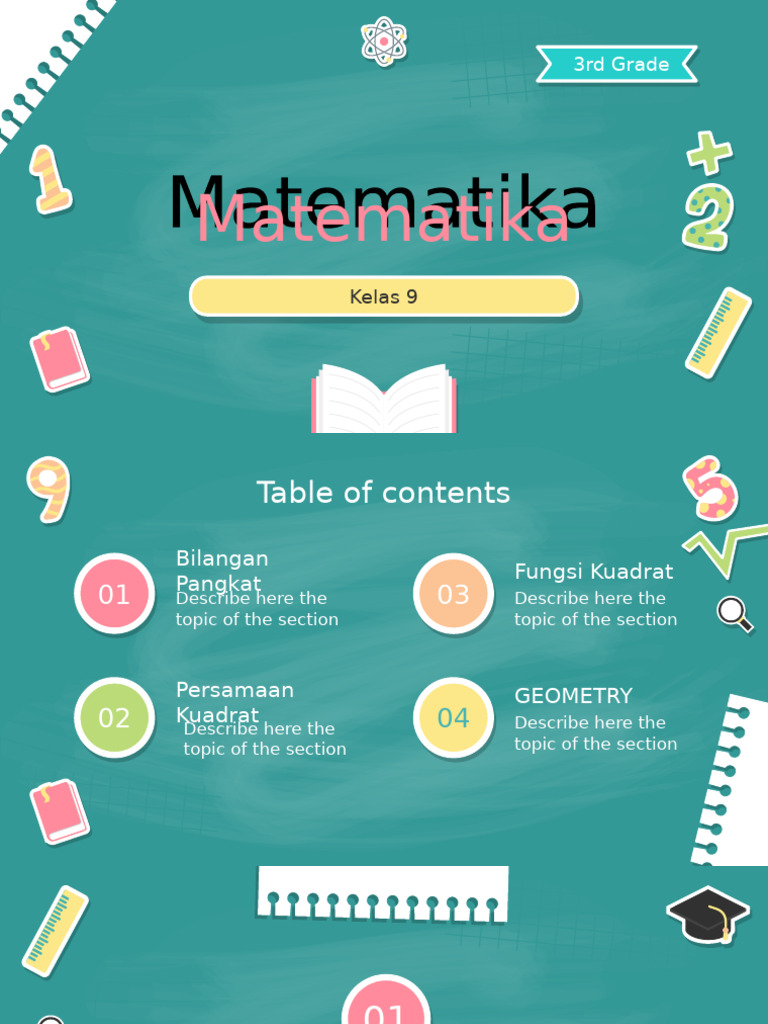 Math Subject for Elementary - 3rd Grade_ Practice Standards by Slidesgo ...