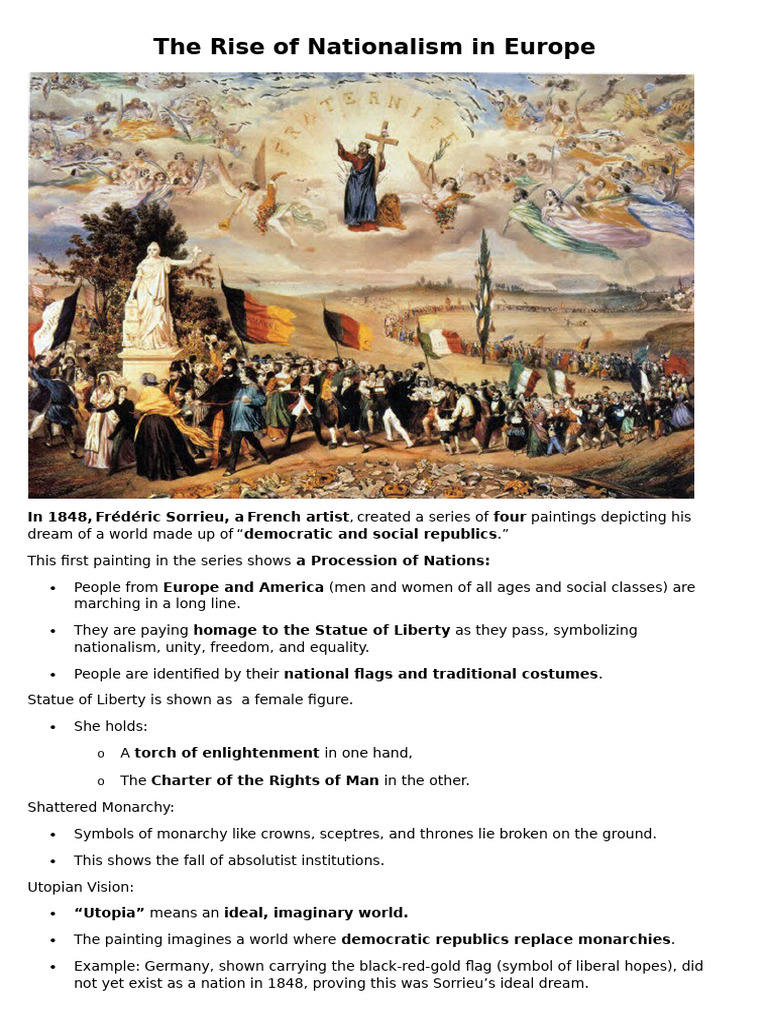 The Rise of Nationalism in Europe | PDF | First French Empire ...