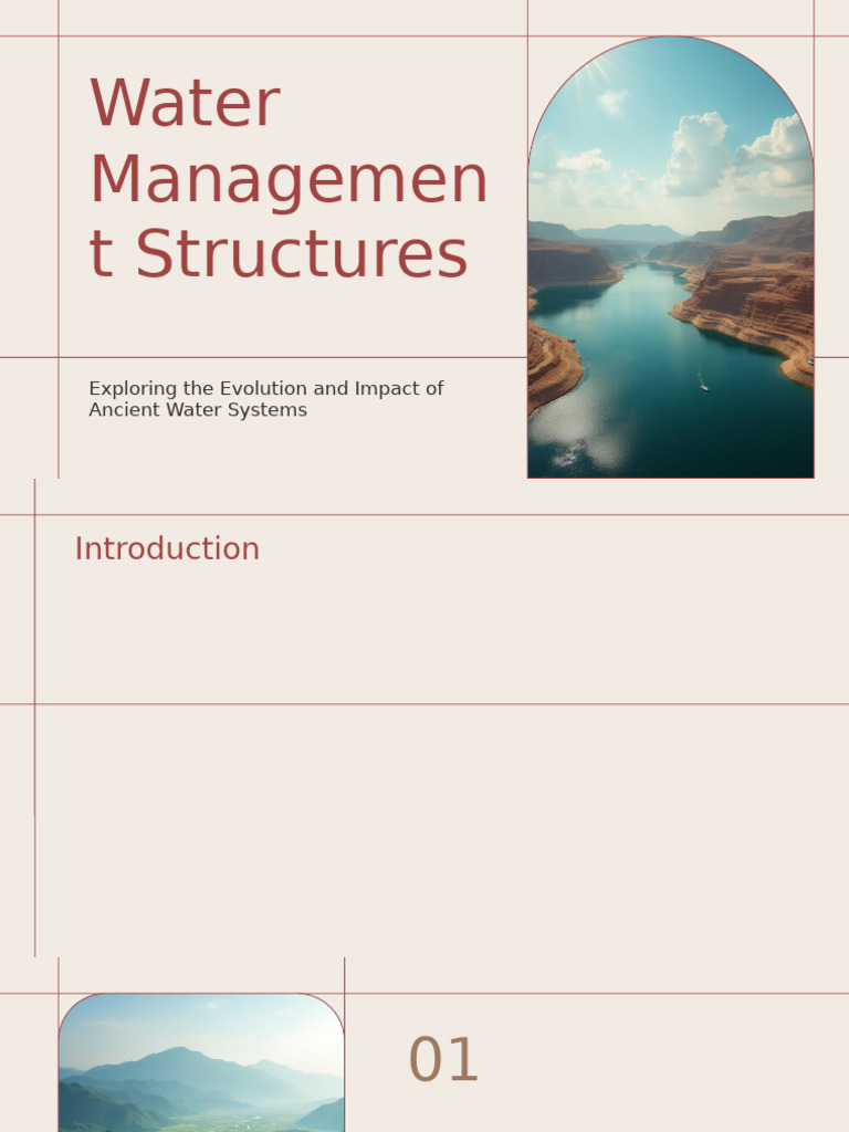 Water Management Structures | PDF | Dam | Hydrology
